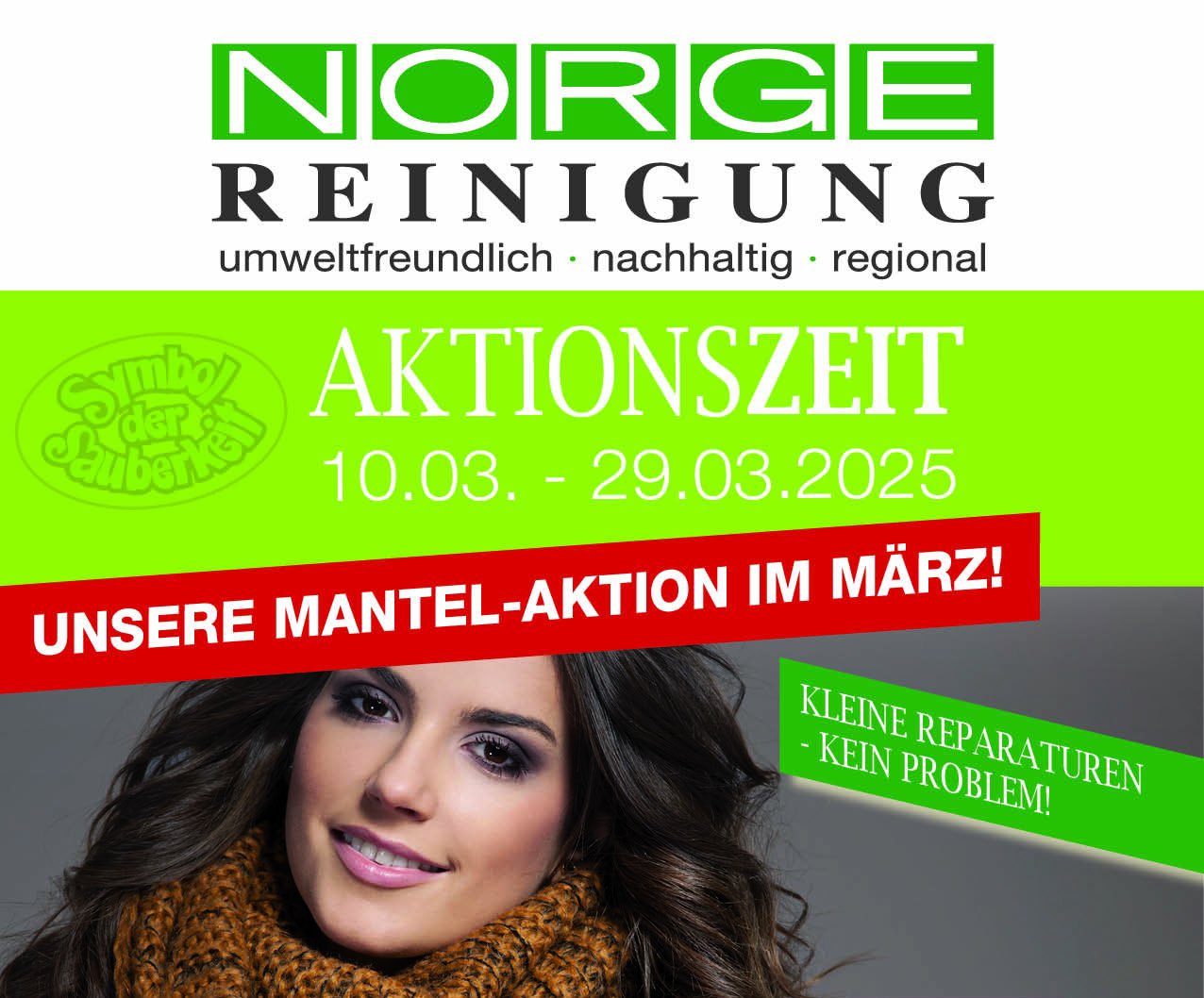 NORGE Textilreinigungs GmbH | schnell - fachgerecht - preiswert